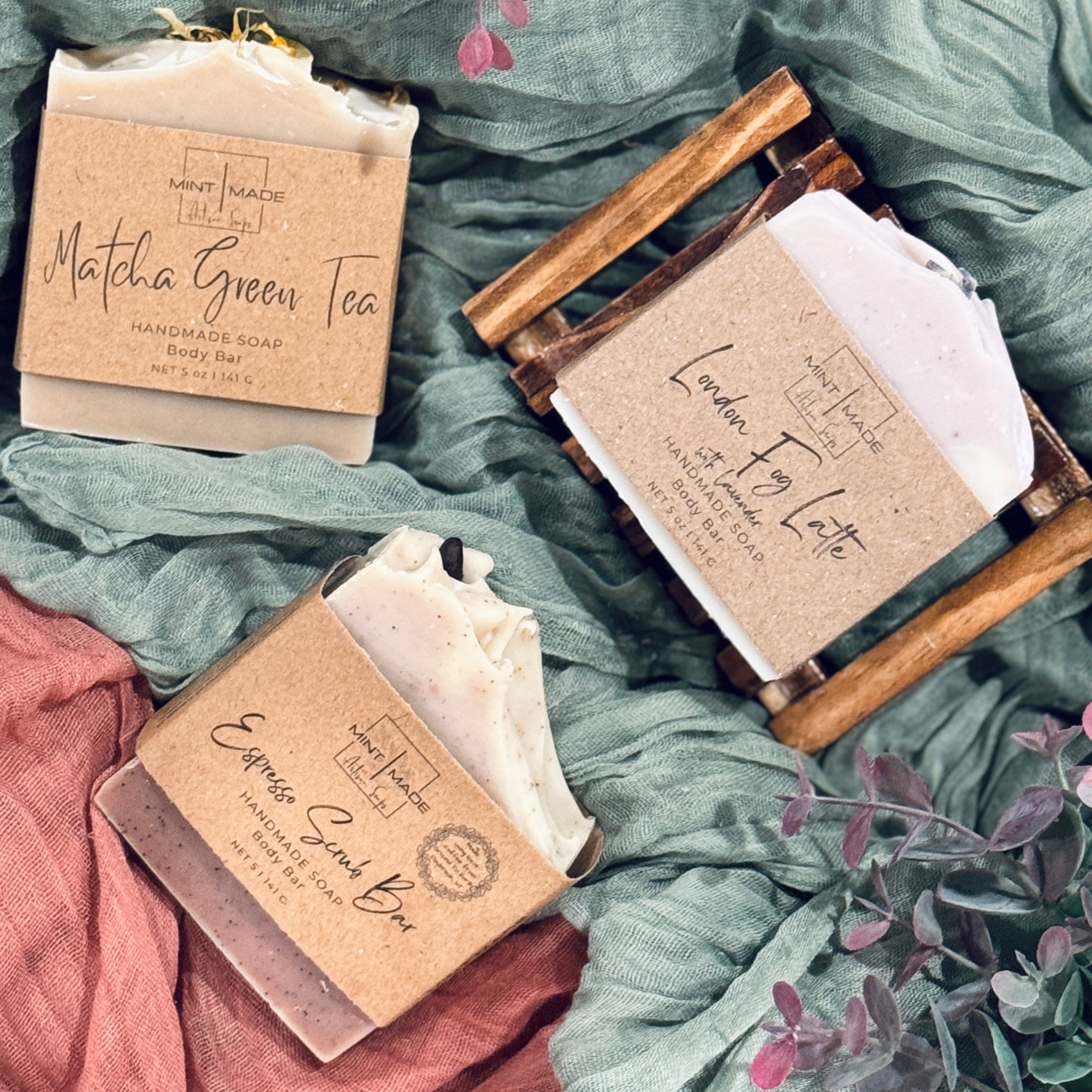 Coffee Shop Handmade Soap Collection – Mint Made Artisan Soaps