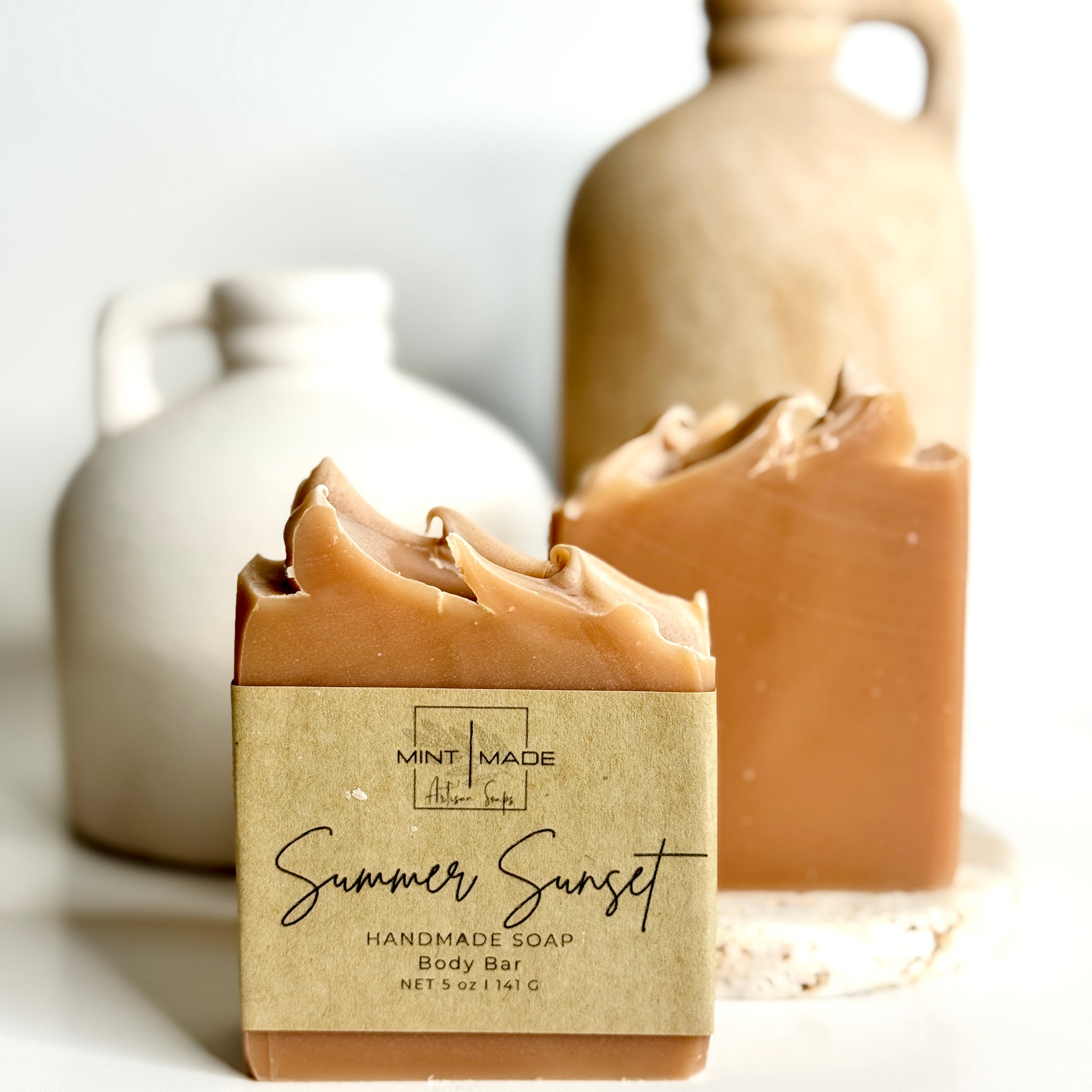 Summer Sunset Handmade Soap – Mint Made Skincare